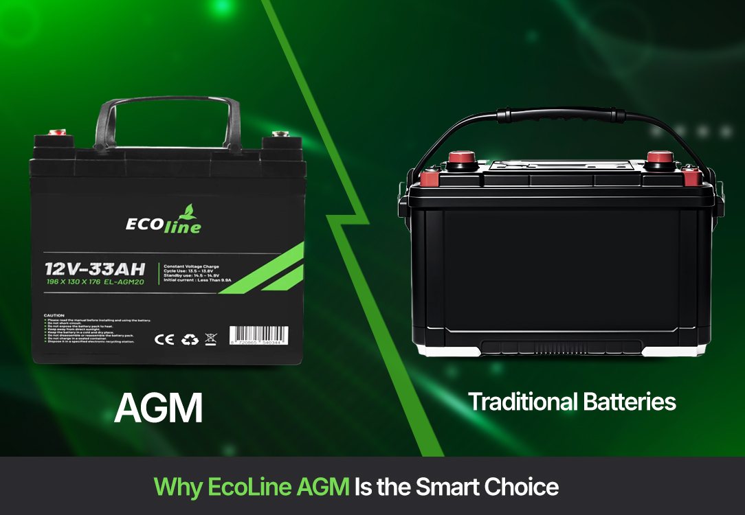 EcoLine AGM vs Traditional Batteries | Compare & Discover the Benefits ...